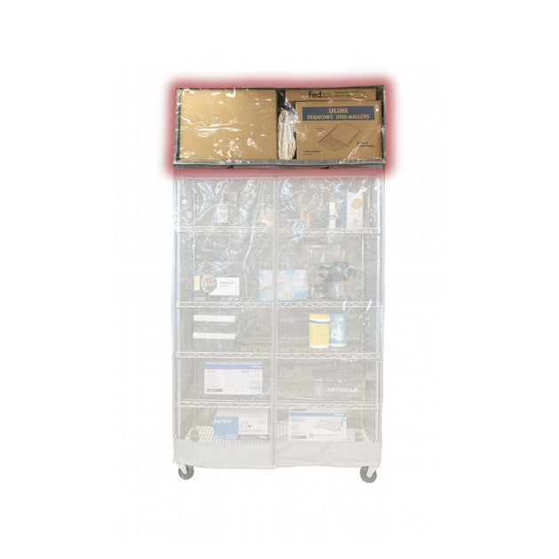 Shelving Rack Storage Cover TOP ONLY - 60"W x 24"D x 18"H | Formosa Covers