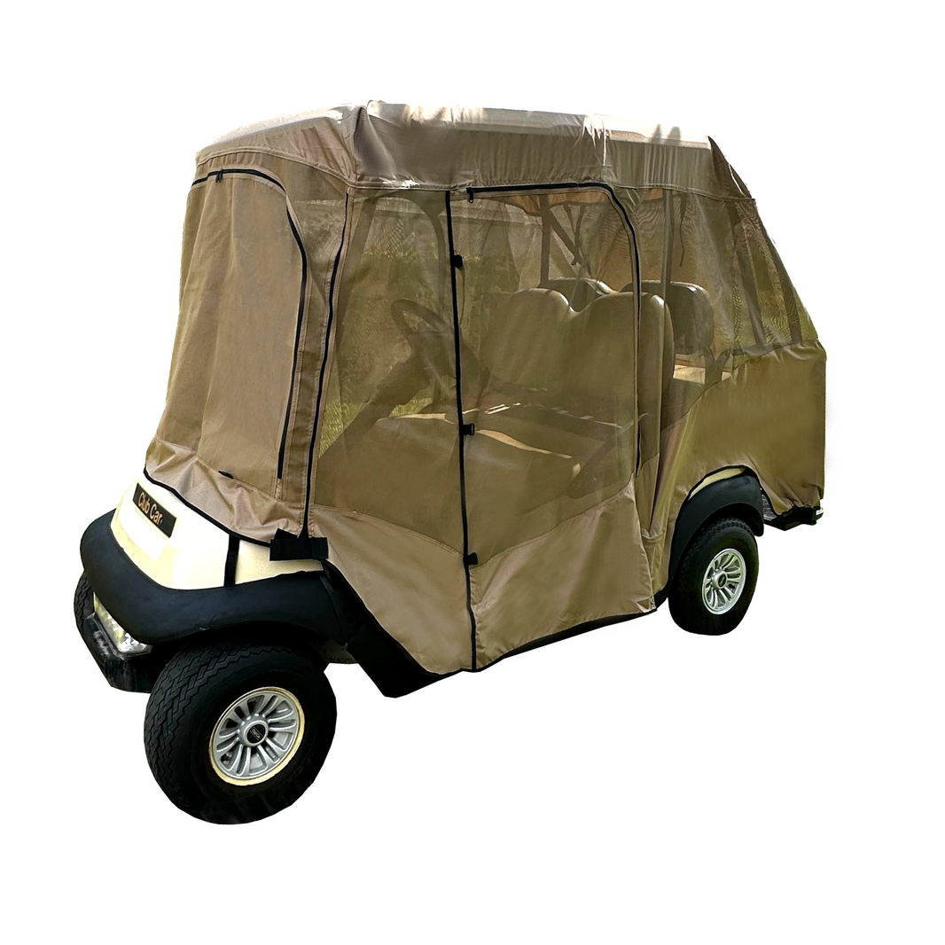 Golf Cart Enclosures – 2, 4, and 6 Passenger Covers | Formosa Covers