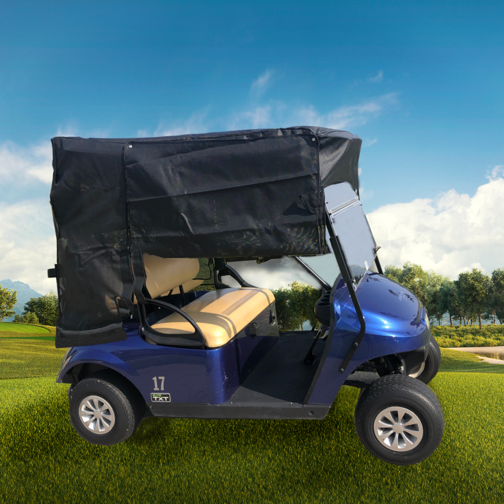 Golf Sun Shade Cover Black 70 | Formosa Covers | Formosa Covers