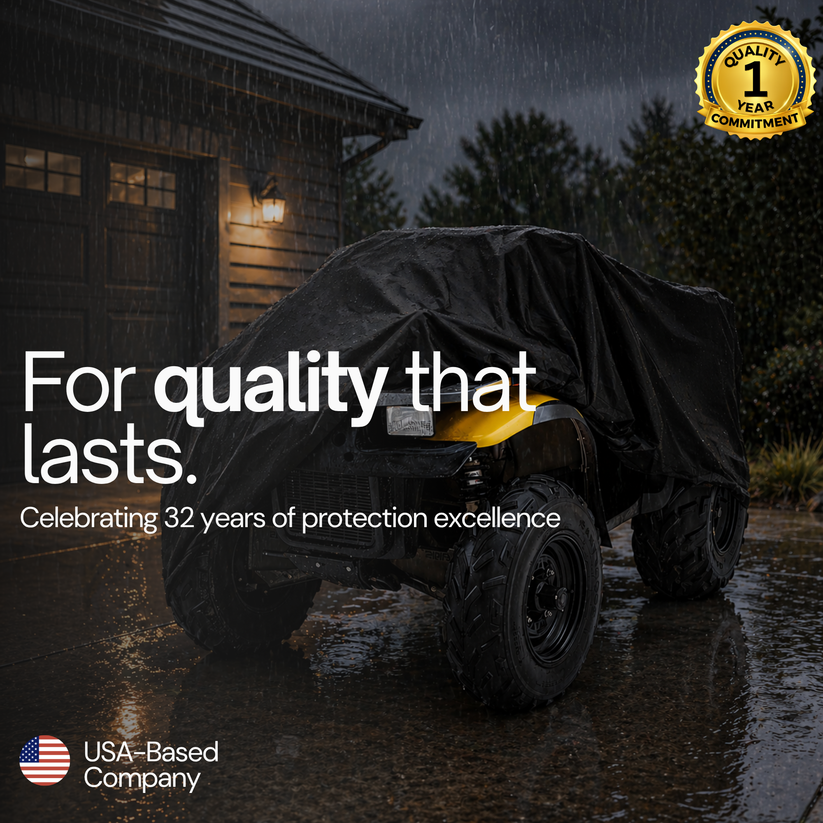 XL ATV Cover – 300D Waterproof, Vented | Honda, Yamaha, Polaris ...